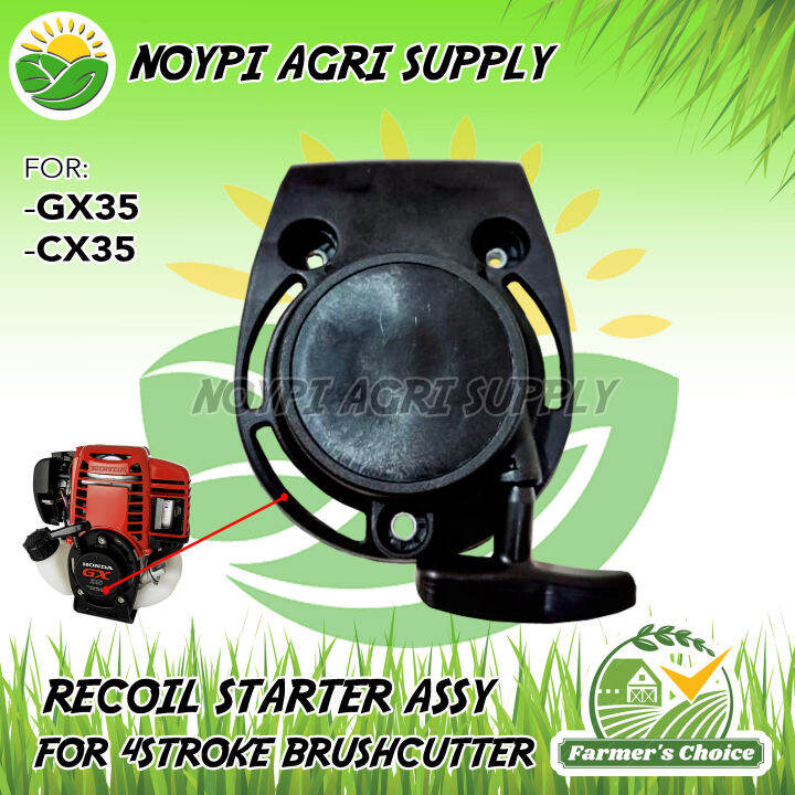 Recoil Starter Assembly Spareparts for 4 Stroke Brushcutter GX35/CX35 ...