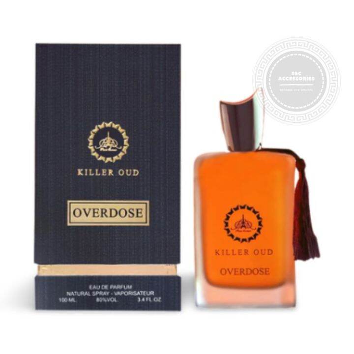 Killer Oud Overdose by Paris Corner 100ml Eau de Parfum Woody Spicy ...