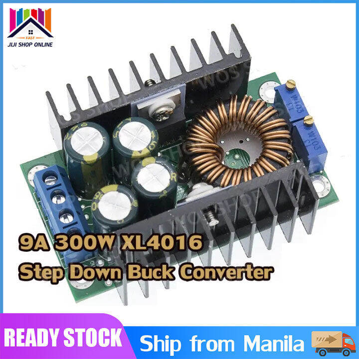 🔝 Original 【24 hours delivery】DC DC 9A 300W Step Down Buck Converter 5 ...
