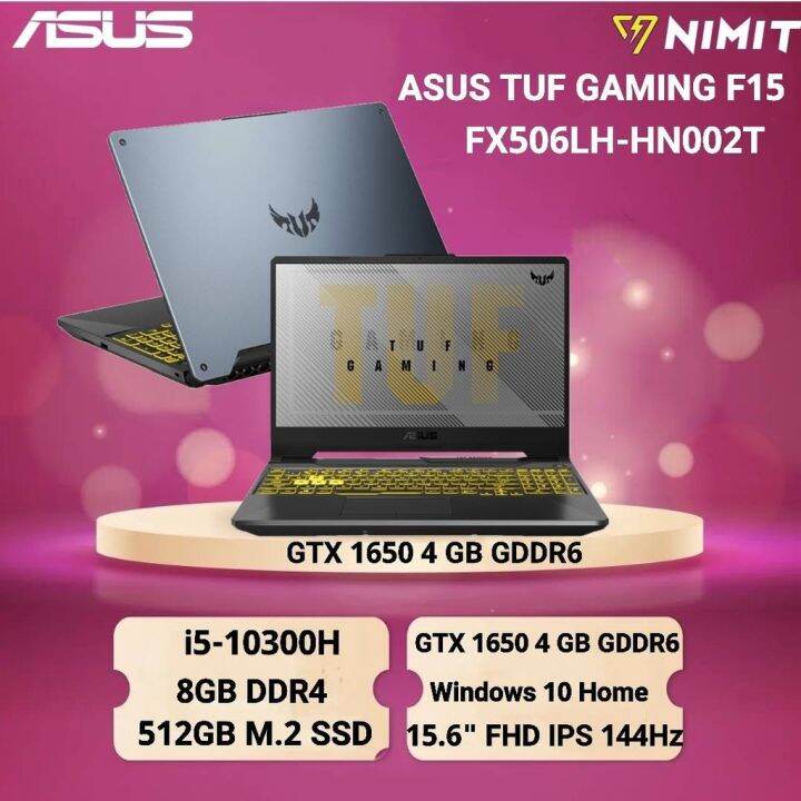 ♕ASUS TUF Gaming F15 (FX506LH-HN002T) Notebook ( โน๊ตบุ๊ค ) 15.6 FHD i5-10300H RAM8GB SSD512GB ...
