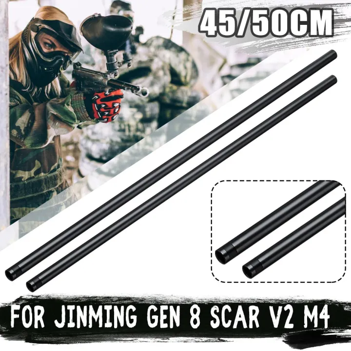 50cm Aluminium Barrel Tube For JinMing Gen 8 SCAR V2 M4 Gel Ball ...