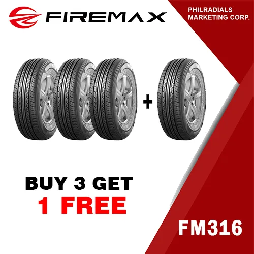 Firemax 165/65R13 77T FM316 Quality Passenger Car Radial Tire BUY 3 GET ...