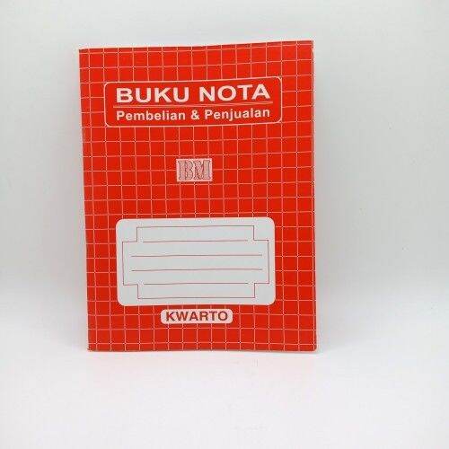 Buku Nota Pembelian Penjualan Ukuran Kwarto | Lazada Indonesia