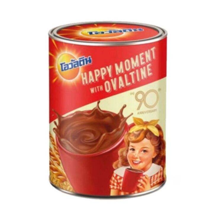 OVALTINE Classic Malt Powder 90th โอวัลติน คลาสสิค 90 ปี โอวัลติน กระป๋อง 800g. | Lazada.co.th