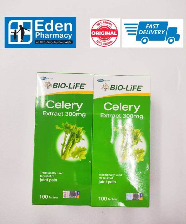 Bio Life Bio-Life Celery Extract 300mg, BioLife Celery Extract 300mg ...