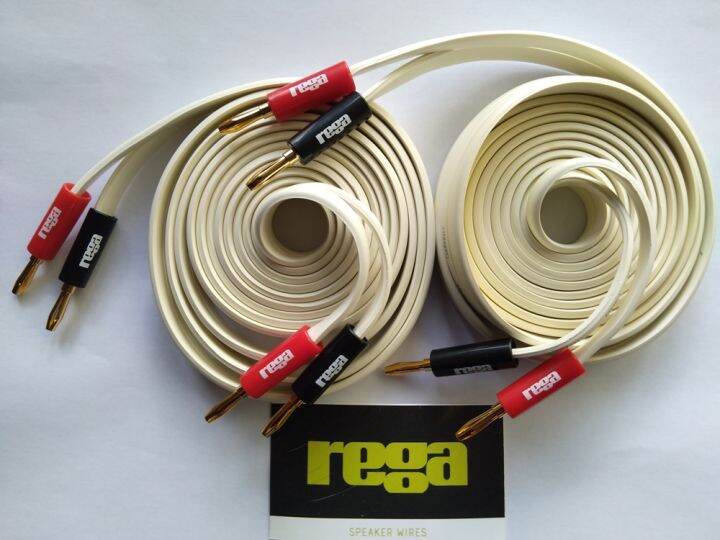Rega Duet High Performance Terminated Speaker Cables 5meters (2.5m per ...