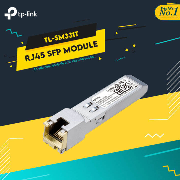 tp-link TL-SM331T 1000BASE-T RJ45 SFP Module | Accessories | SFP Module | RJ45 SFP Module | TP ...