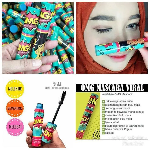 READY STOK] OMG MASCARA / MASKARA OMG / MASKARA VIRAL | Lazada