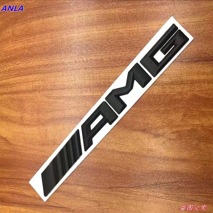 High-performance AMG logo sports SAMG metal car logo rear logo modified ...