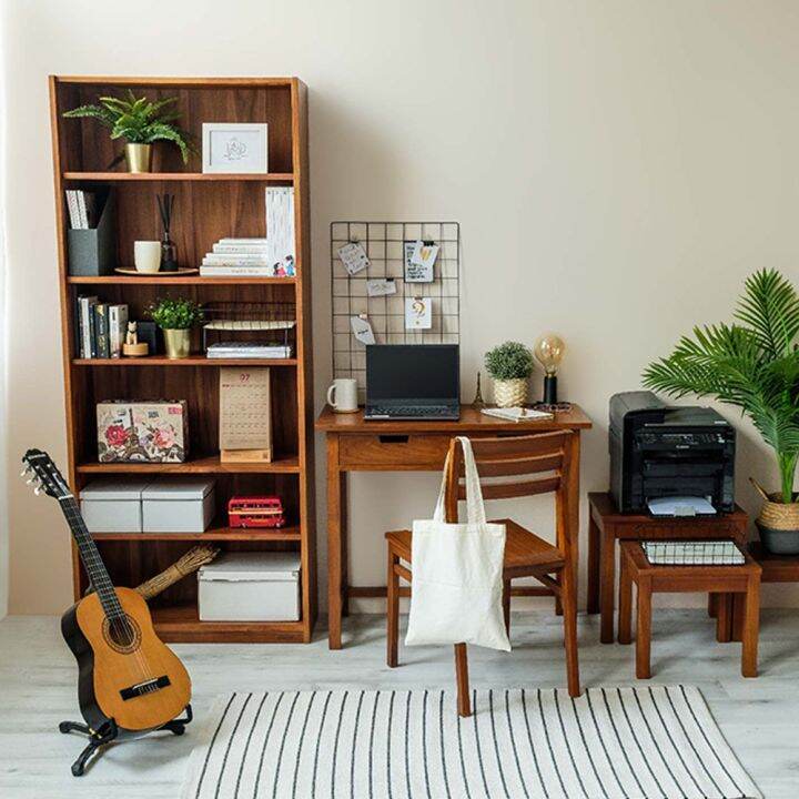 Scanteak - STADA 90cm Writing Table - Bulky | Lazada