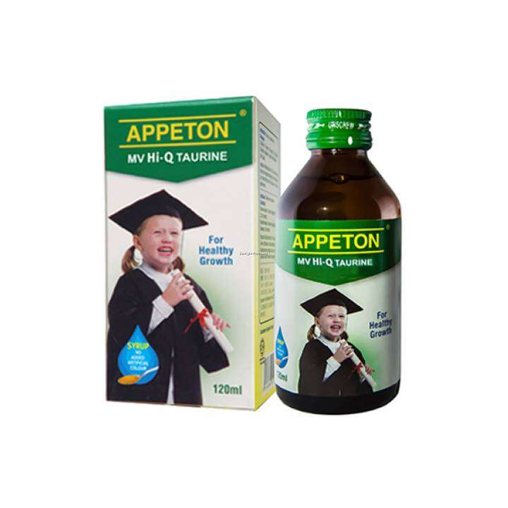Appeton Multivitamin HI-Q Taurine Syrup 120ml - Kukucak | Lazada
