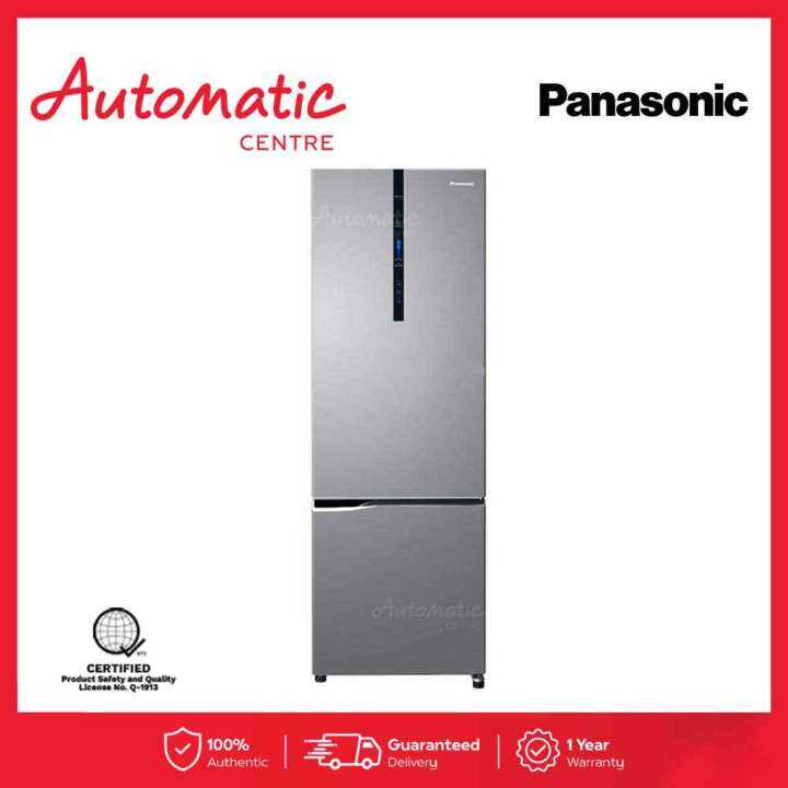 Panasonic NR-BC360XSPH 11.3 cu.ft Bottom Freezer Refrigerator Inverter ...