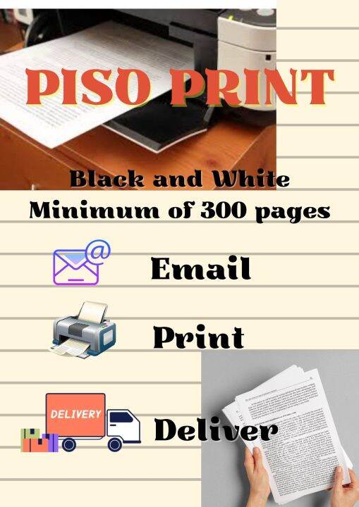 Piso Print | Lazada PH