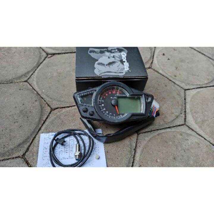 SPEEDO SPEDO SPIDO SPEEDOMETER DIGITAL KOSO RX1N RX 1 IMPORT PNP CB GL ...