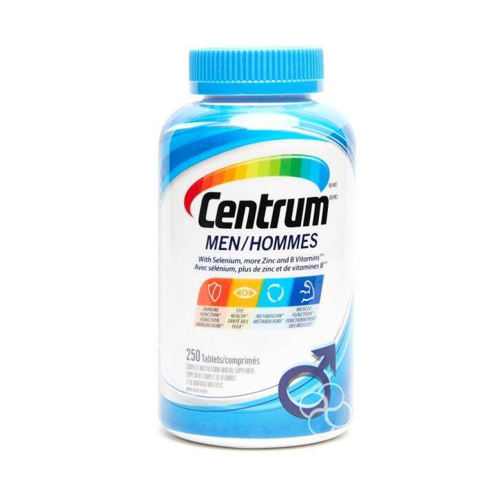 Centrum Men Multivitamin Supplement 250 Tablets | Lazada PH