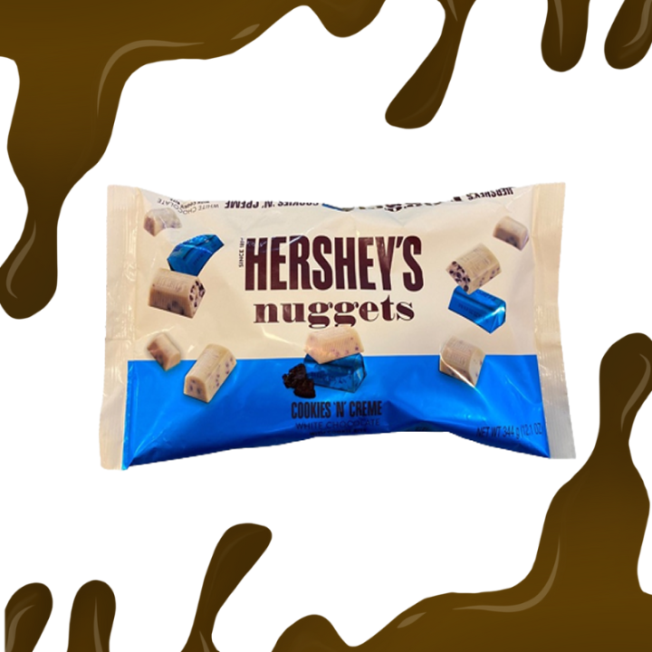 Hershey's Nuggets Cookies & Creme Chocolate 344g | Lazada