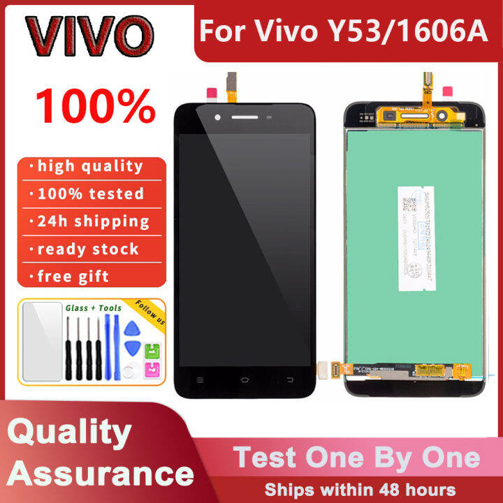 สำหรับสัมผัสหน้าจอ LCD Vivo Y53หน้าจอดิจิตอล1606A ประกอบจอภาพ LCD และ ...