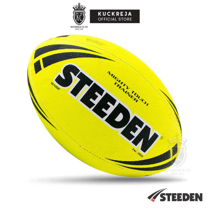 Steeden Mighty Touch Rugby Ball - Yellow | Lazada