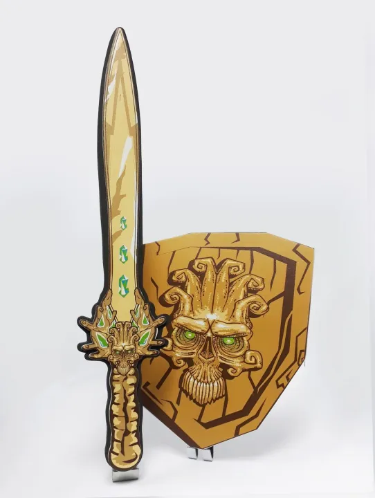 ดาบ-โล่ Sword Shield Tree (ผลิตจากวัสดุ EVA Foam) | Lazada.co.th