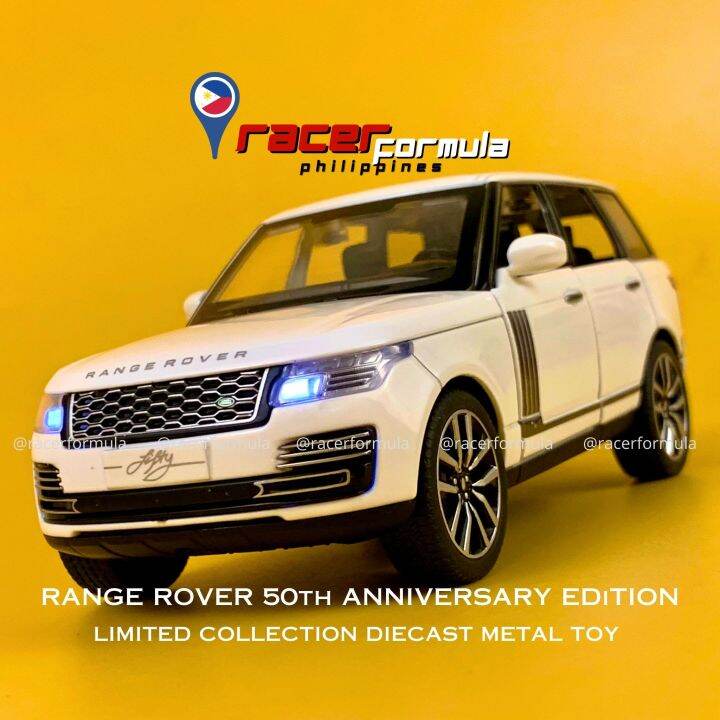【RACER FORMULA】NEW RANGE ROVER 50th Anniversary LICENSED MODEL Car Land ...