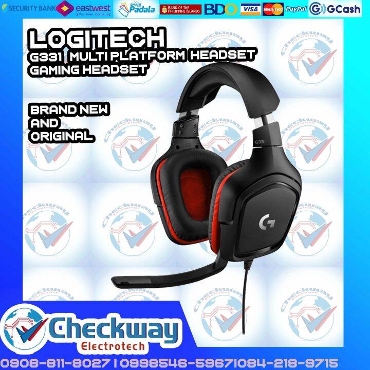 Logitech G331 Multi-Platform Stereo Gaming Headset| ORIGINAL LOGITECH ...