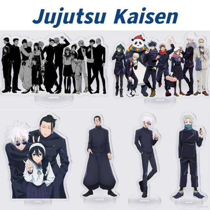 HZ Jujutsu Kaisen Anime Figure Acrylic Model Toy Stands Gojo Satoru ...