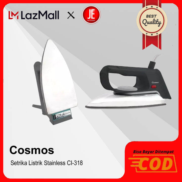 COSMOS Setrika Listrik stainless CI-318 | Lazada Indonesia