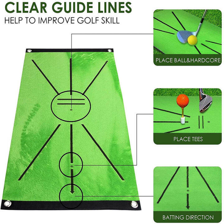 Golf Swing track practice marking pad Batting trajectory direction ...