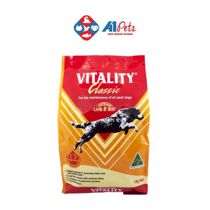 Vitality Classic 15kg Lamb & Beef Dog Dry Food | Lazada PH
