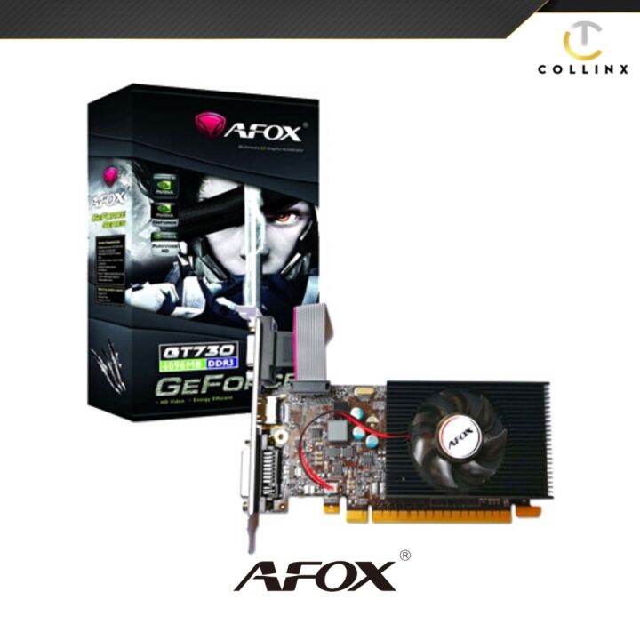 Nvidia GeForce GT730 128 Bit 2GB 4GB DDR3 Afox Graphics Card Low Profile Videocard for Gaming ...