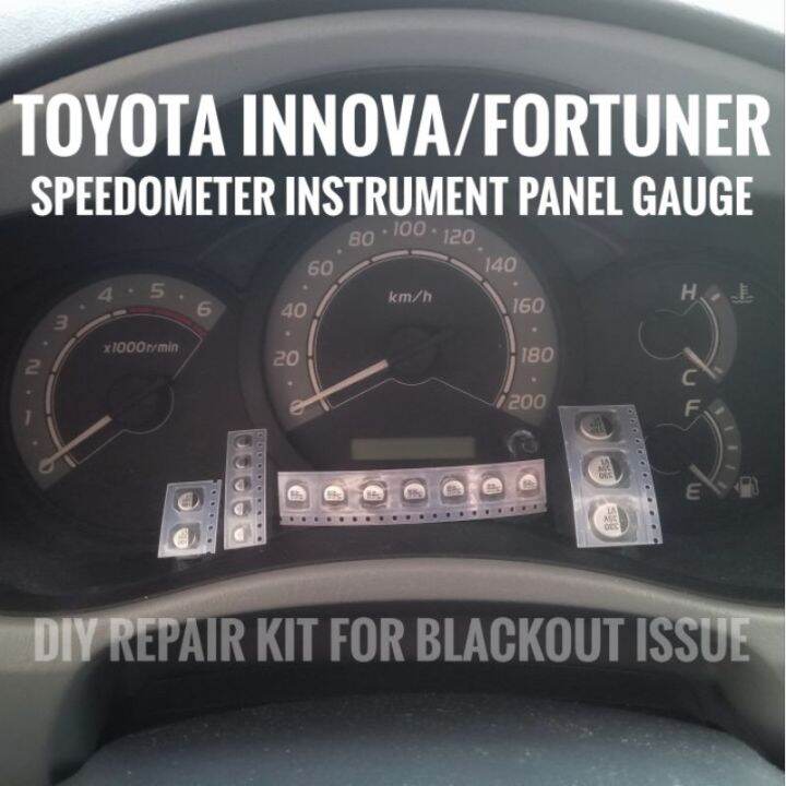 Toyota Innova/Fortuner Speedometer Instrument Cluster Panel Gauge ...