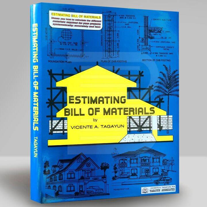 ESTIMATING BILL OF MATERIALS - Vicente A. Tagayun | Lazada PH