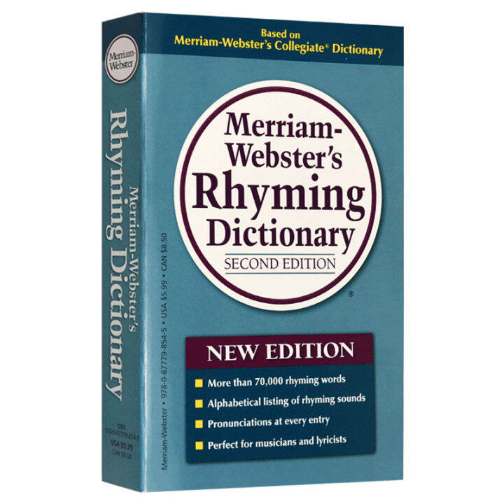 Merriam Webster's Rhyming Dictionary | Lazada PH