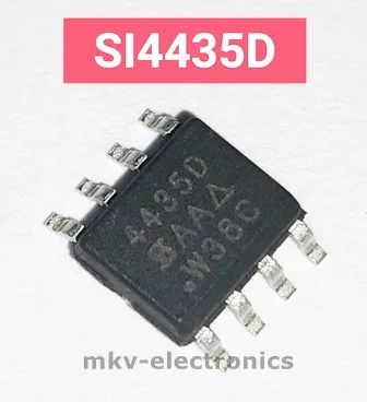 (2ตัว) SI4435DDY , 4435D MOSFET P-Channel 9A 30V , SOP-8 ใช้แทนกันได้ ...