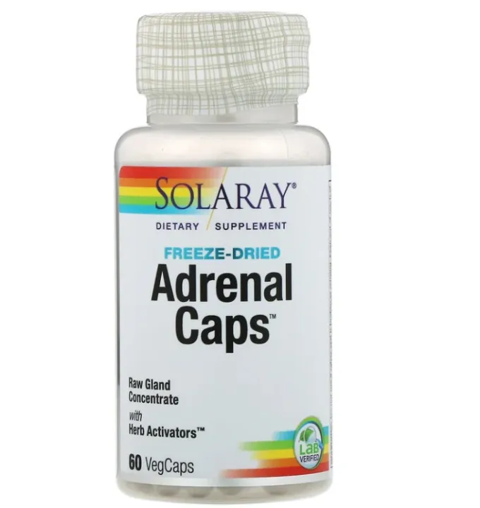 Solaray, Adrenal Caps, 60 VegCaps | Lazada PH