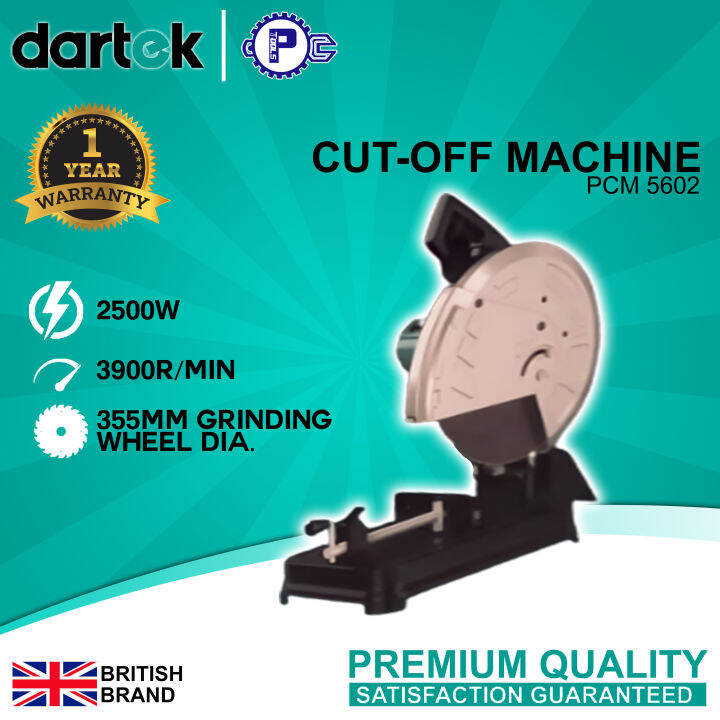 DARTEK PCM 5602 Cut Off Machine 2500W 355MM | Lazada PH