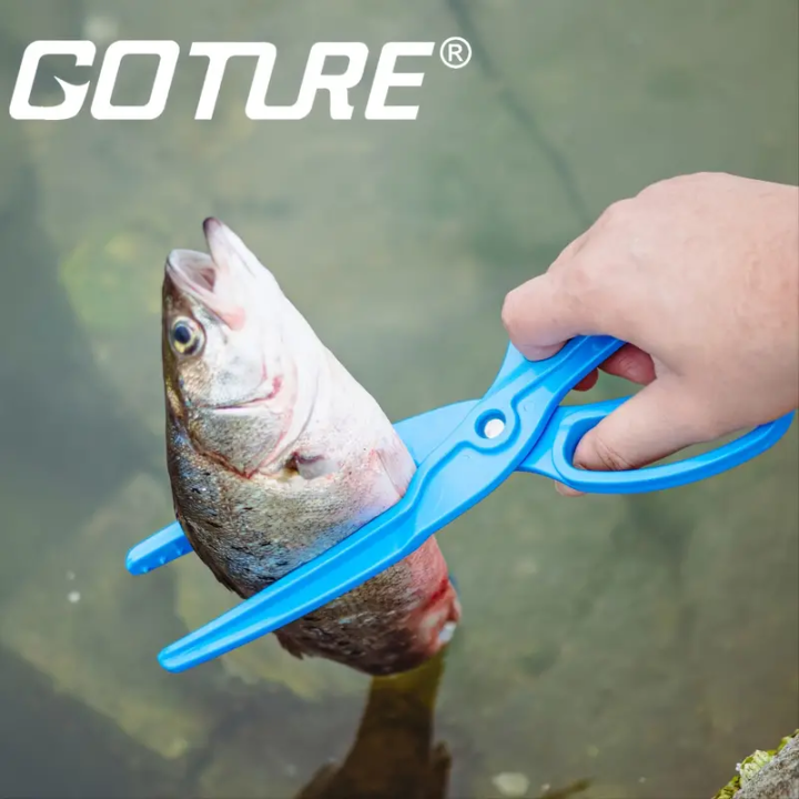 Goture Fishing Grip Pliers Plastic Serrated Clamp Grabber Fish Holder ...
