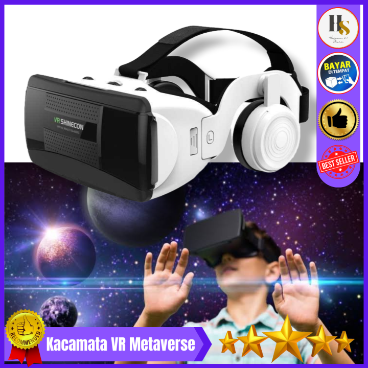 COD Shinecon Kacamata VR Box Metaverse Game IMAX Giant Screen Virtual ...