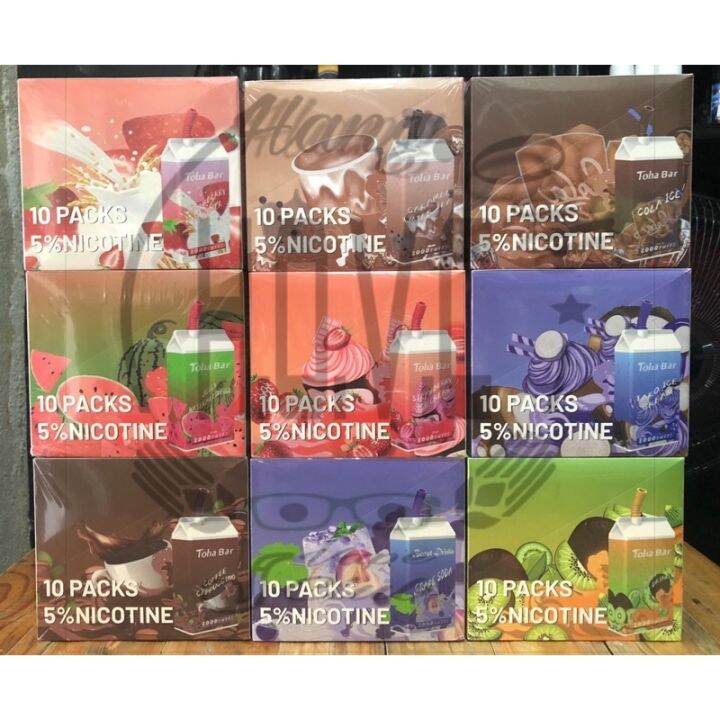 Toha 8000 puffs Rechargeable Disposable Pod | Lazada PH
