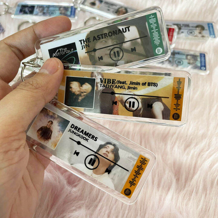 BTŚ Songs Spotify Acrylic Keychains (Batch 2) | Lazada PH