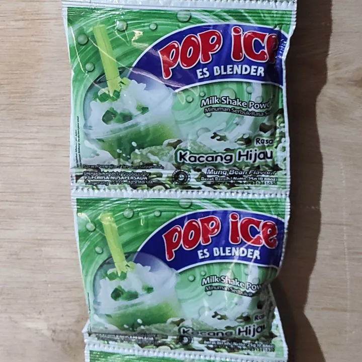 POP ICE KACANG HIJAU 1 RENCENG 10 SACHET | Lazada Indonesia