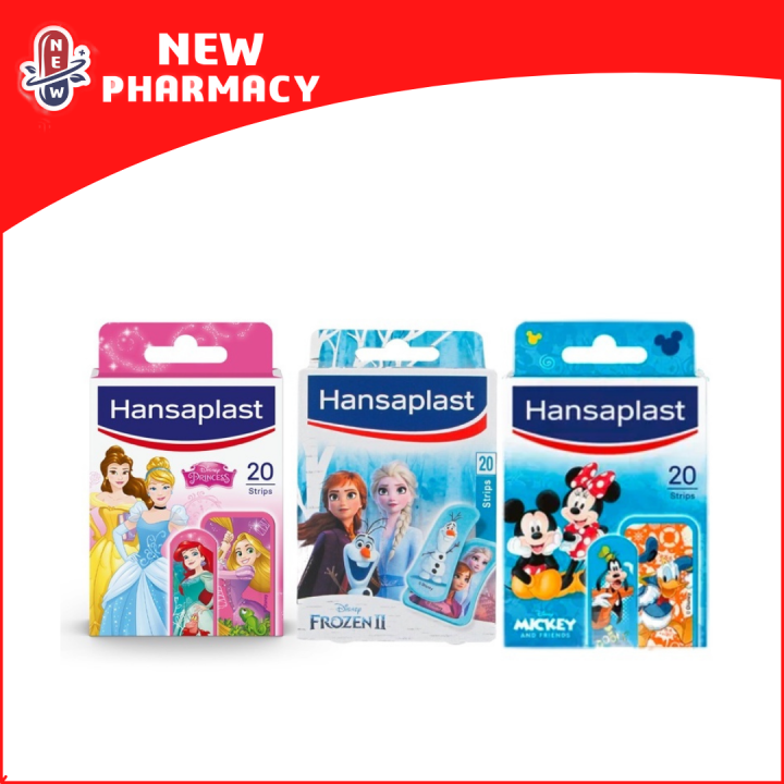 HANSAPLAST DISNEY KIDS WOUND PLASTER 20 STRIPS | Lazada