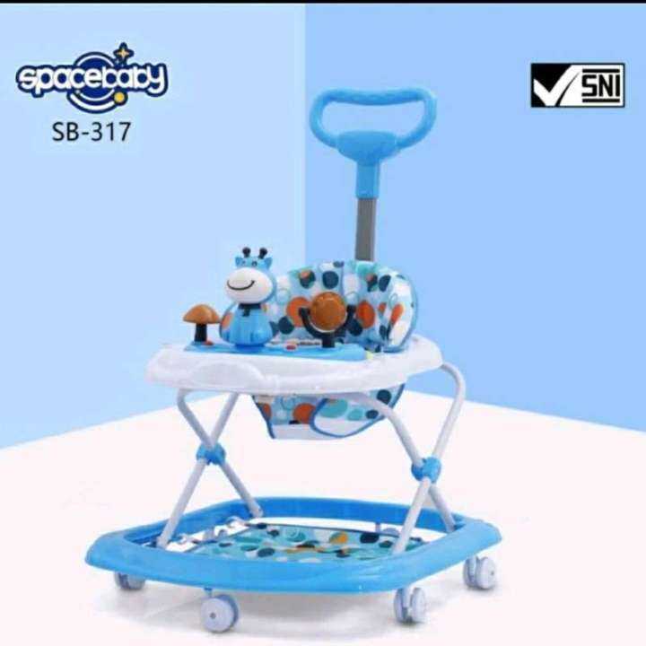 Space Baby SB-317 Baby Walker - Kursi Roda Belajar Jalan - Kursi makan ...