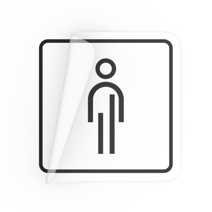 stiker toilet pria - stiker logo toilet laki laki - mens toilet door ...
