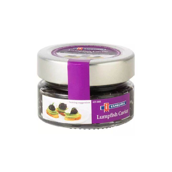 Emborg Black Lumpfish Caviar (100g) | Lazada PH