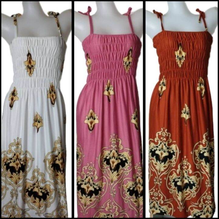 Long Duster / Daster Pambahay / Pambuntis / Smocking Duster / Maternity ...