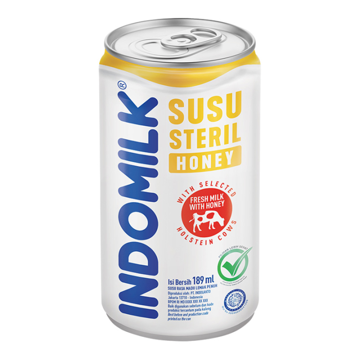INDOMILK Susu Steril Honey 189 ml | Lazada Indonesia