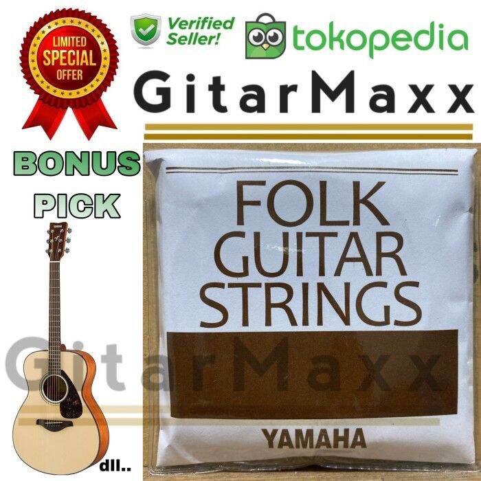 Senar Gitar Akustik String Yamaha Folk Guitar String Import ⭐⭐⭐⭐⭐ ...
