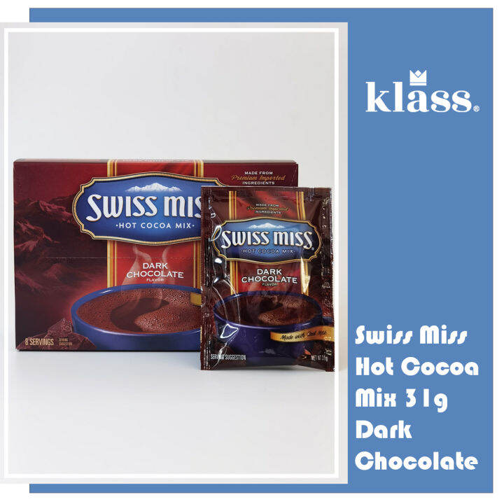Swiss Miss Hot Cocoa Mix 31g (Dark Chocolate Flavor) | Lazada PH