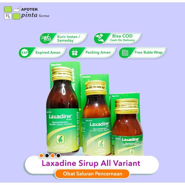 LAXADINE SIRUP ALL VARIAN | Lazada Indonesia